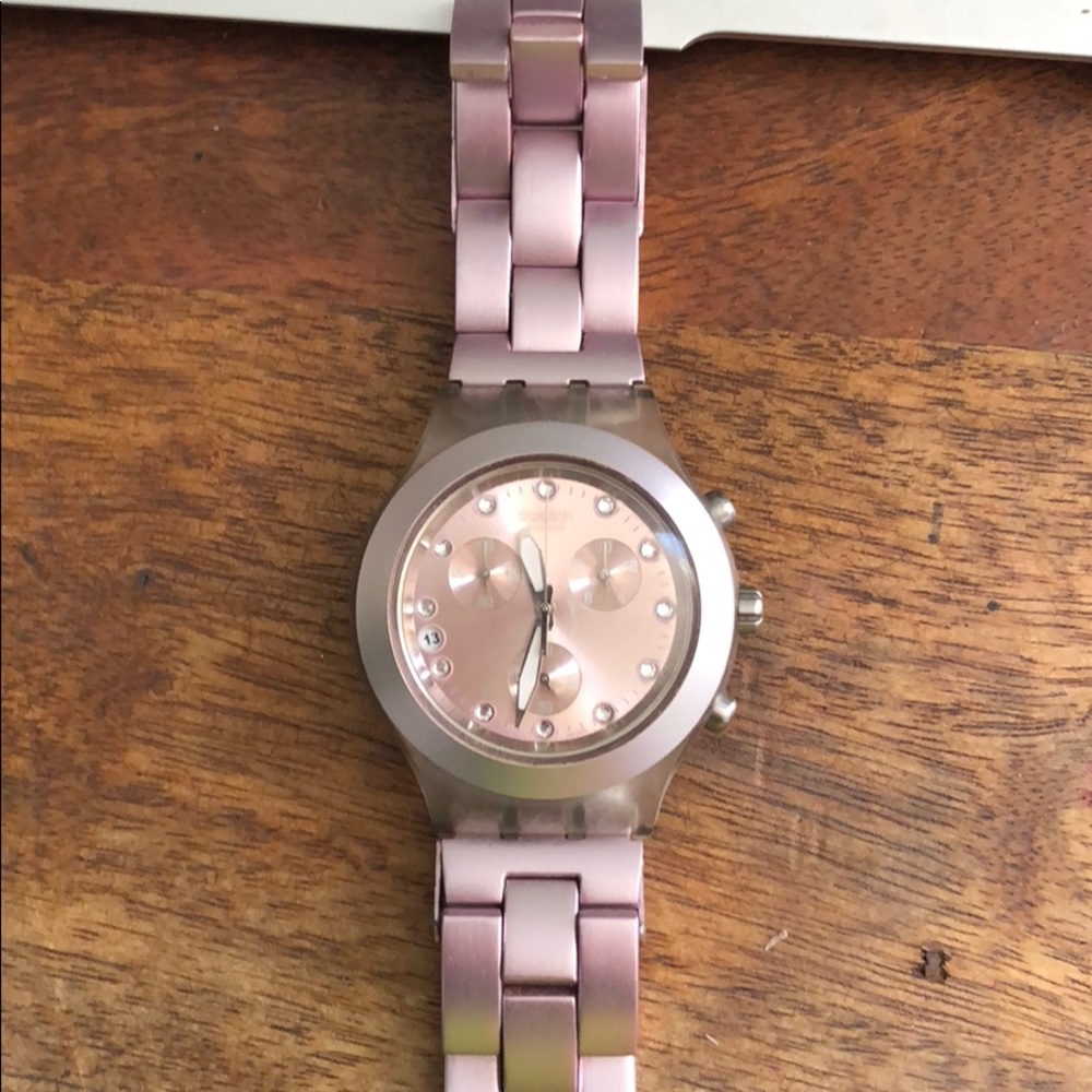 Swatch, Original Pink Swatch Watch - Gem